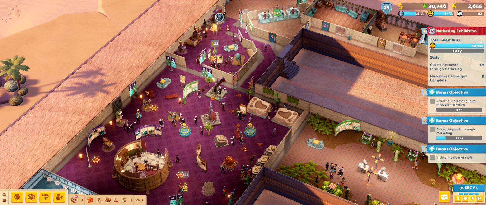 Two Point Museum tips and beginner guide