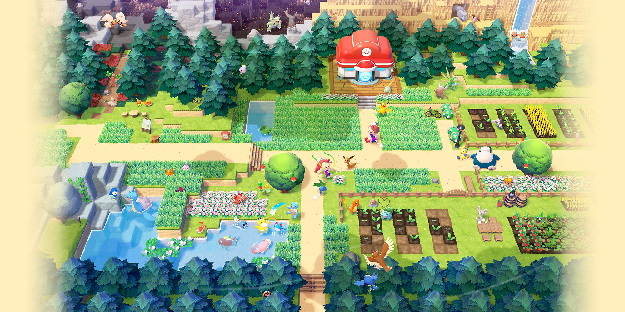 Pokémon Pokopia looks like Minecraft meets Animal Crossing... with Pokémon