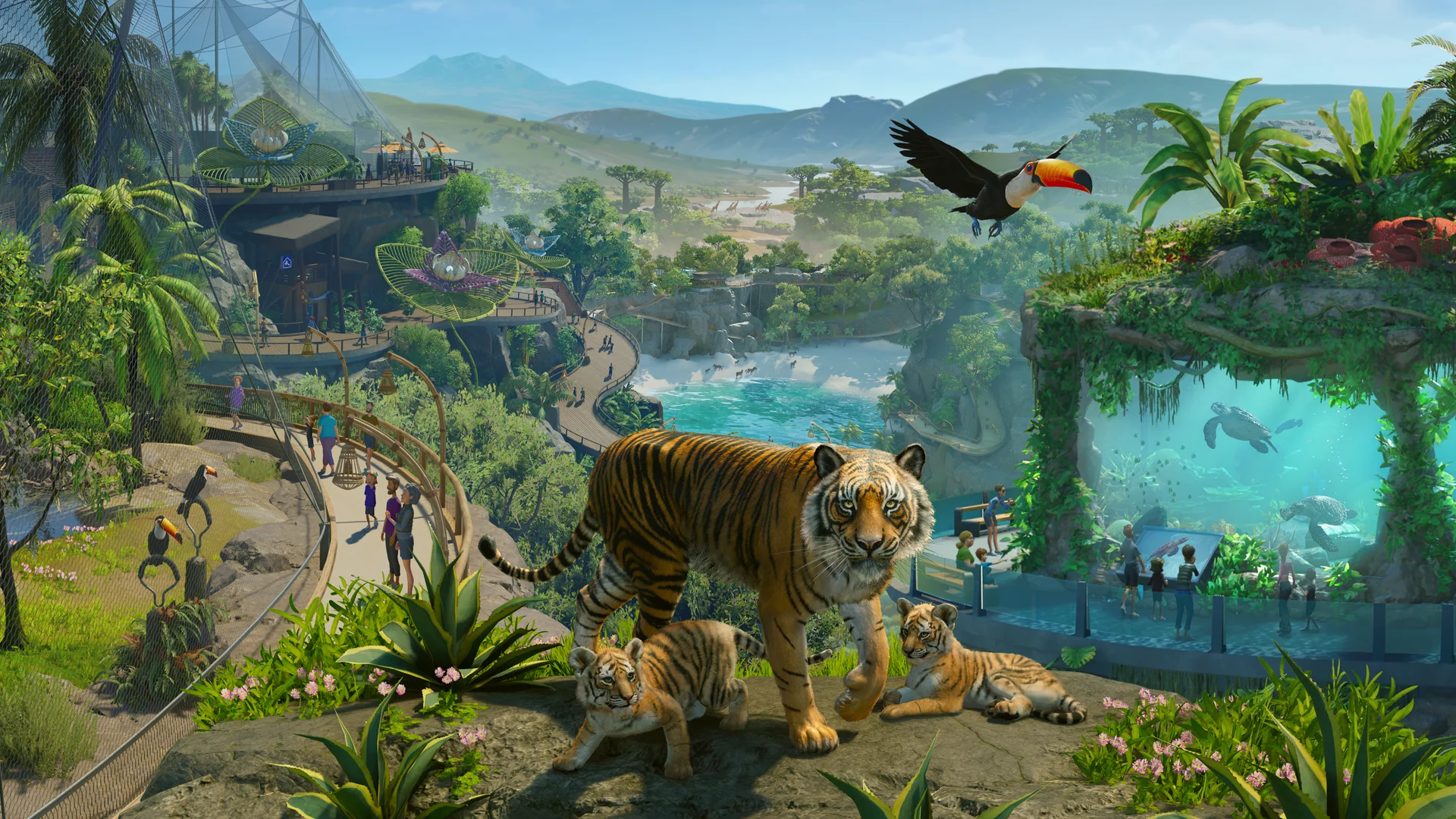 Planet Zoo 2 adds fully customizable aquariums and aviaries when it ...